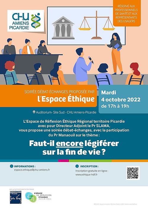Soirée débat-échange sur le thème de la fin de vie CHU Amiens Picardie ...