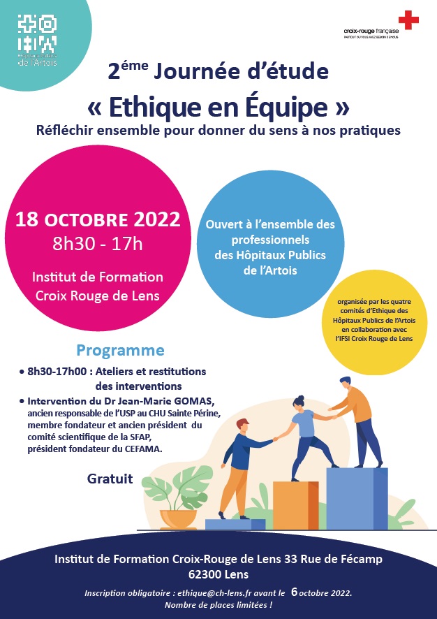 Ethique en équipe: Espace de réflexion éthique régional des Hauts-de-France